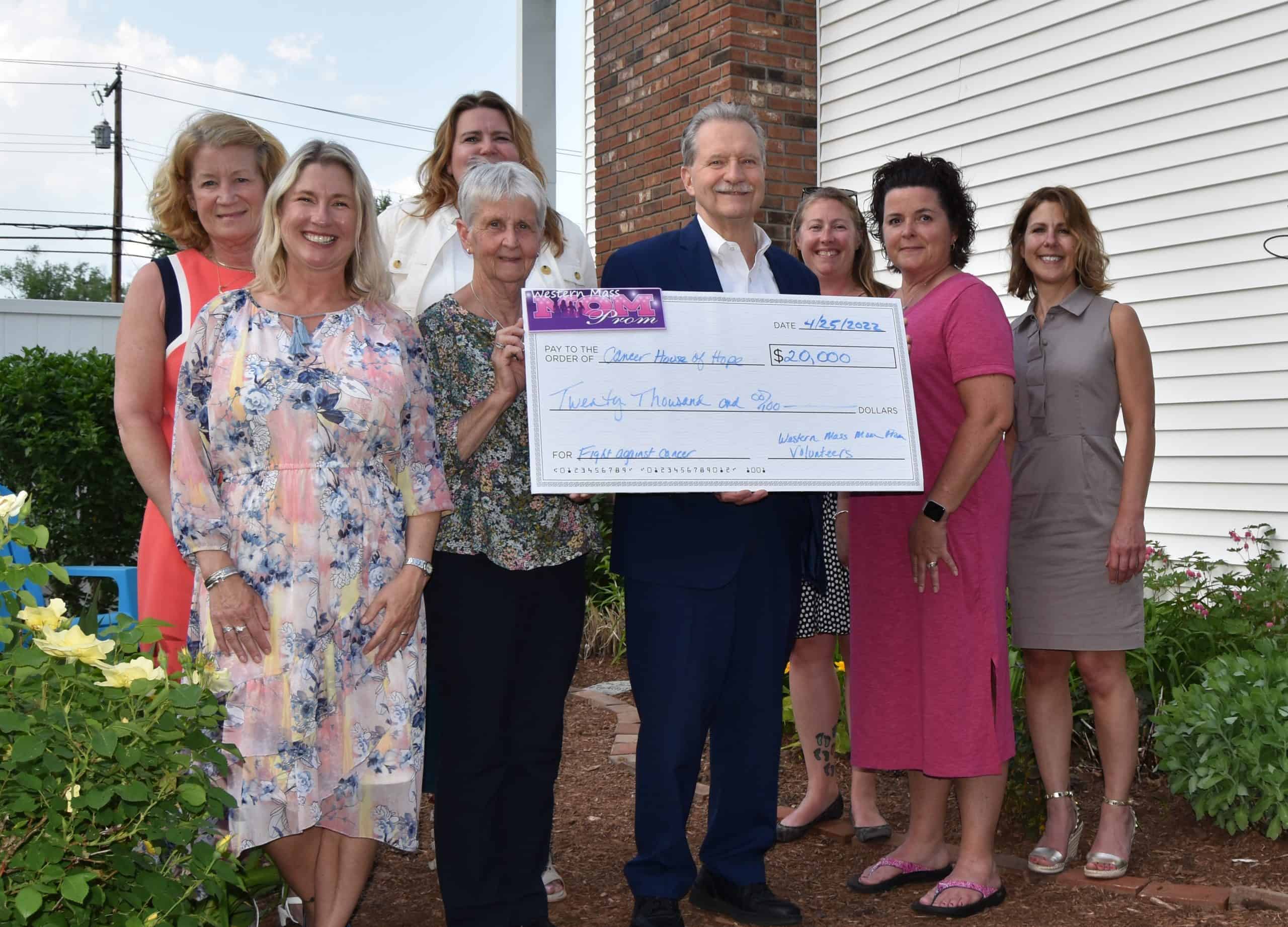 Western Mass Mom Prom Donates $20,000 to CHD’s Cancer House of Hope | CHD